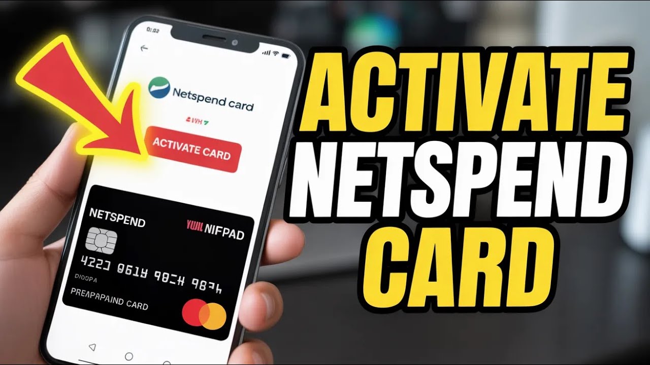 How to activate Netspend card - Step by Step - YouTube