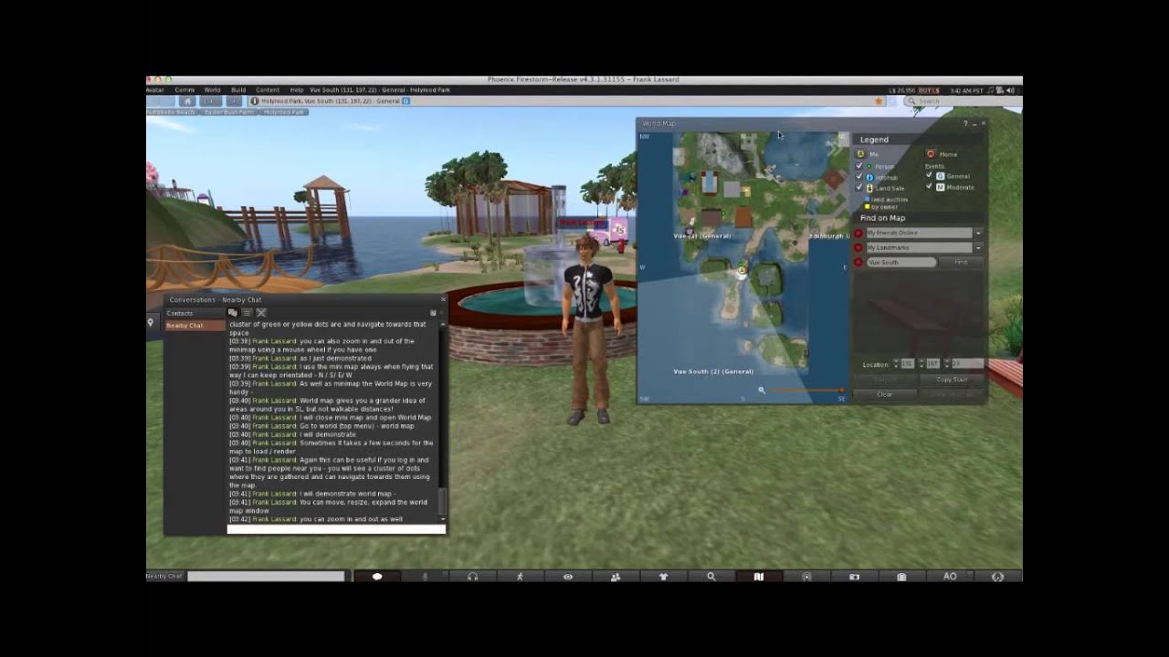 Second Life Orientation - Navigation - YouTube