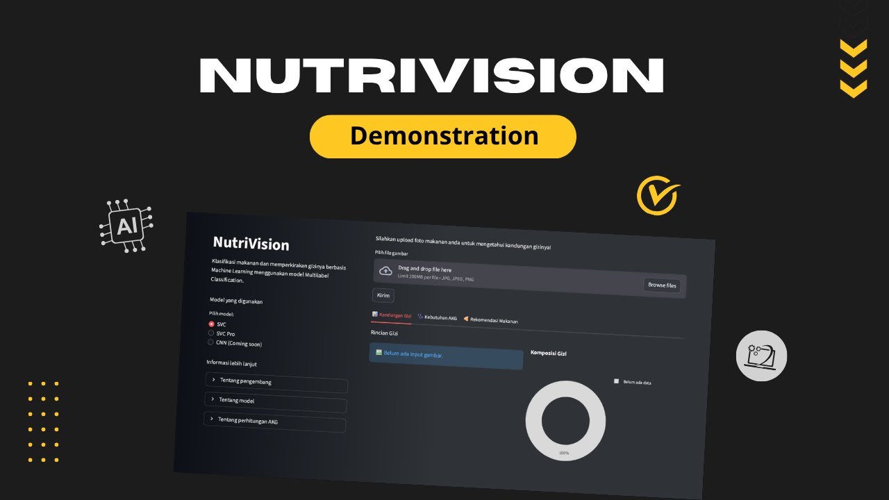 NutriVision — Food Recognition & Nutrition Demo - YouTube