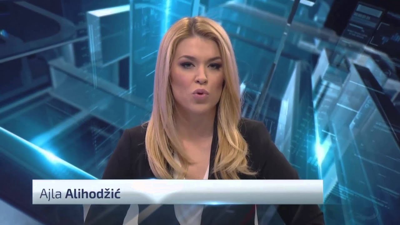 Beautiful Bosnian TV Presenter Ajla Šabanović (N1-CNN) - YouTube
