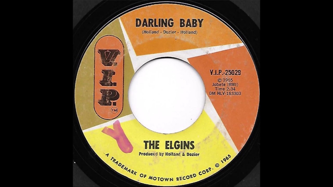 The Elgins - Darling Baby - YouTube