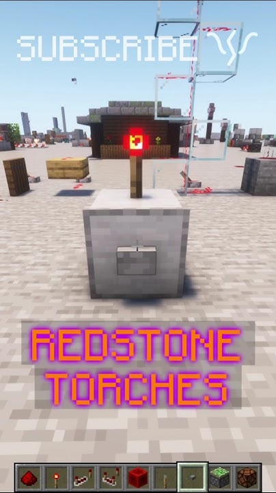 TURN OFF REDSTONE TORCHES to send SIGNALS UPWARDS!? | Redstone with ...
