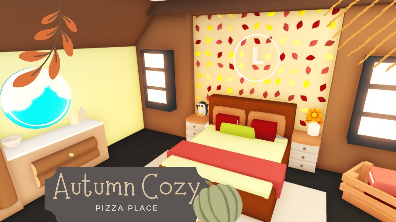 Autumn Pizza Place | Cozy 🍂| Roblox Adopt Me - YouTube