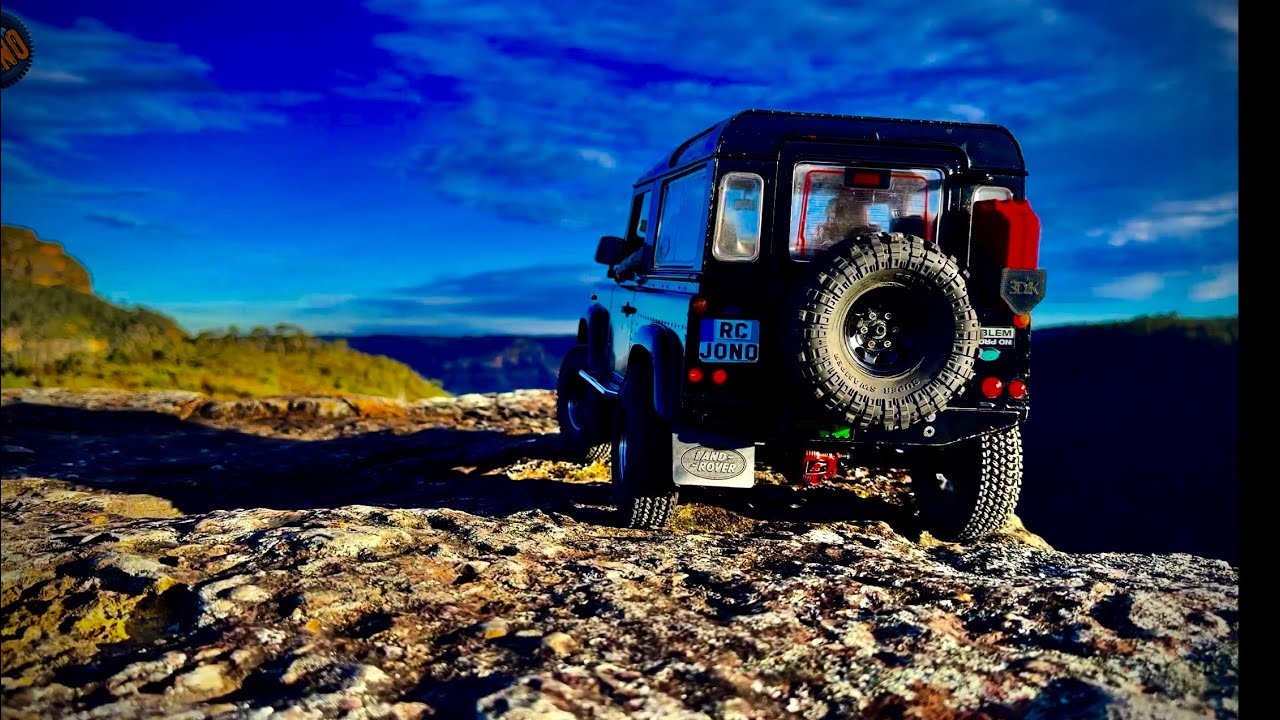 Land Rover D90 | 1:10 Scale Realistic RC Rock Crawler | Team Raffee Co ...