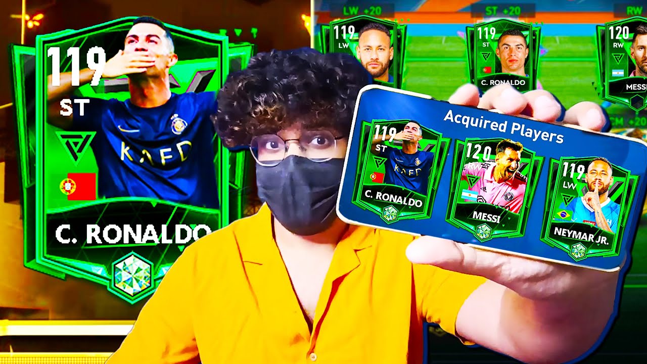 BUILDING THE ULTIMATE DREAM TEAM IN FIFA MOBILE WITH MESSI, RONALDO AND ...