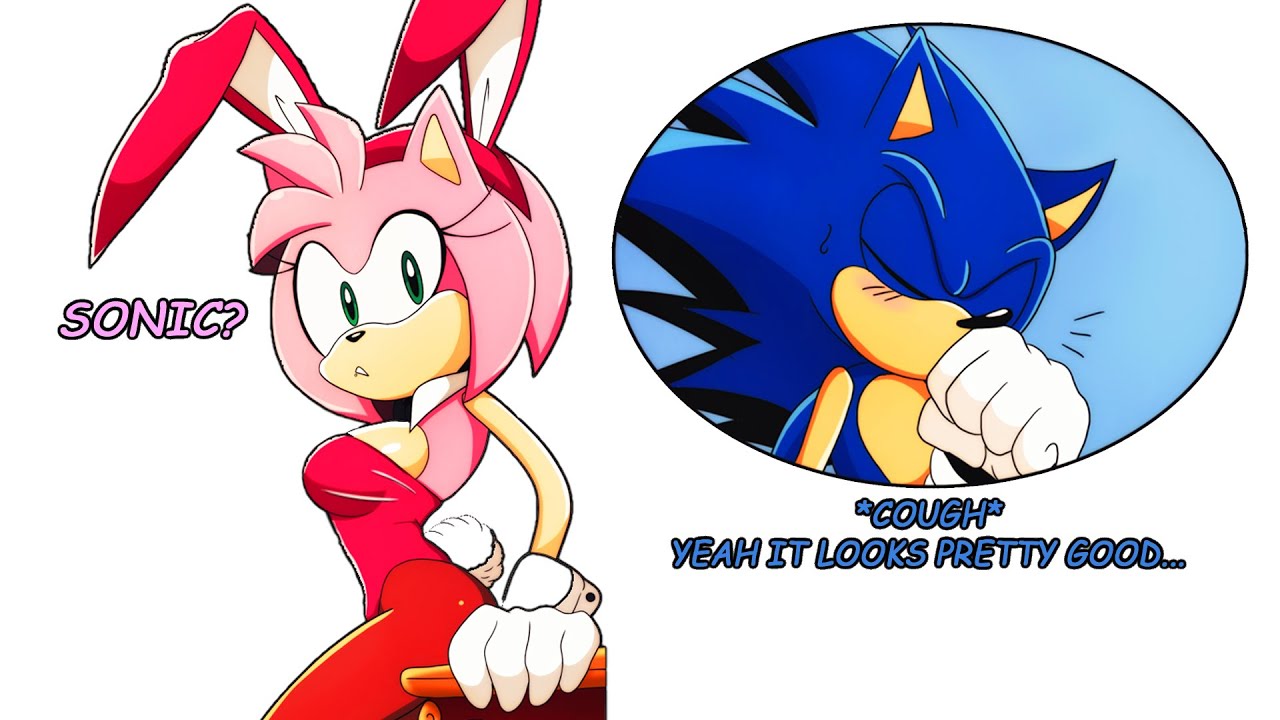 Bunny Girl Amy Sonamy Sonic X Amy Comic Dub Compilation Youtube