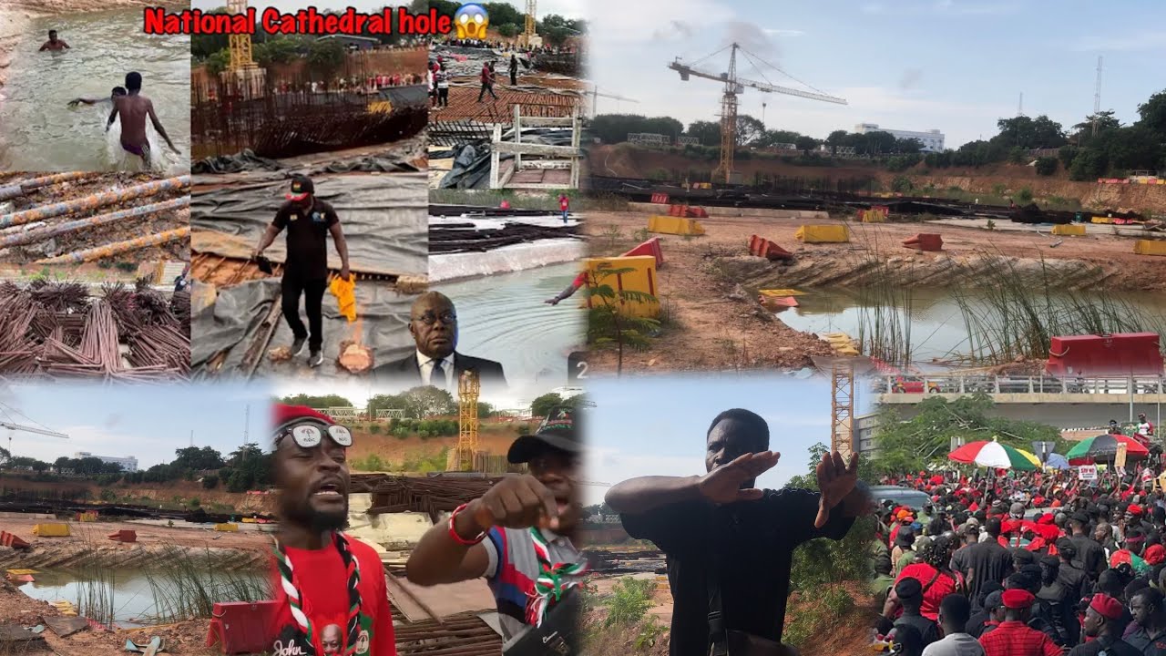 NDC Supporters Pull Massive Crowd+National Cathedral Project Turns ...