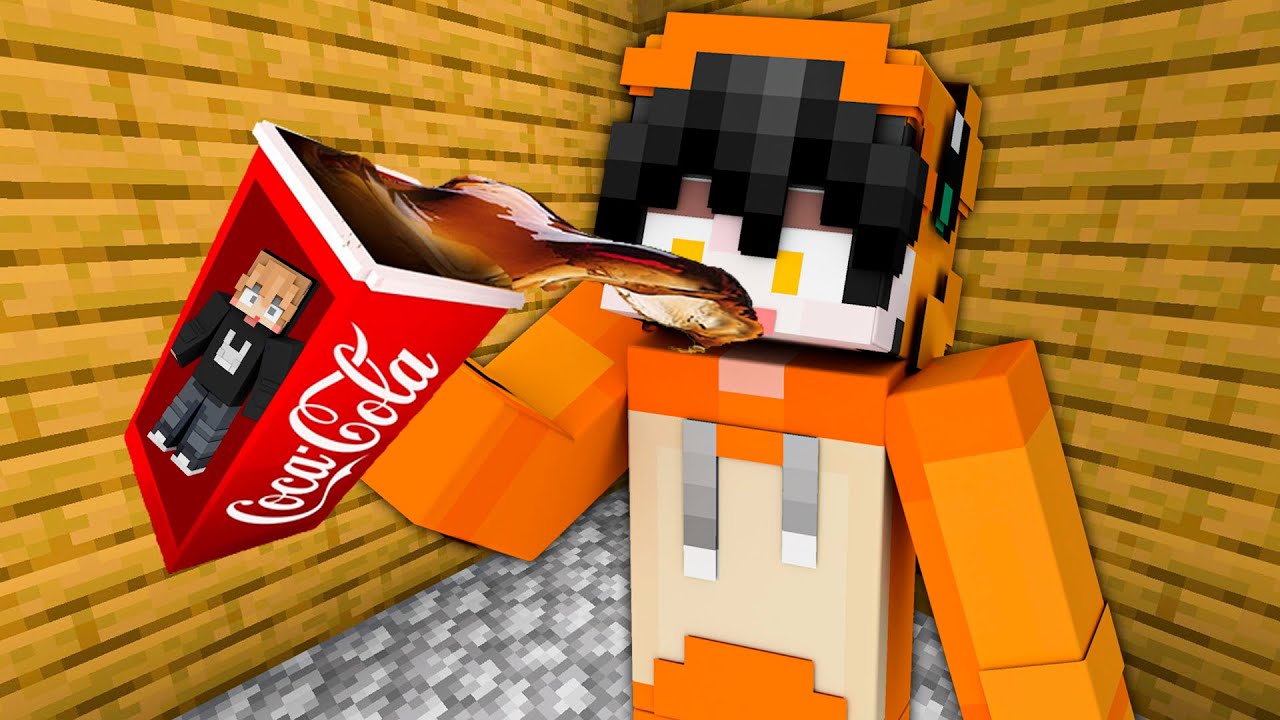 AKU DIAM DIAM MASUK KE DALAM COCA COLA DAN DI MINUM KEZRI DI MINECRAFT ...