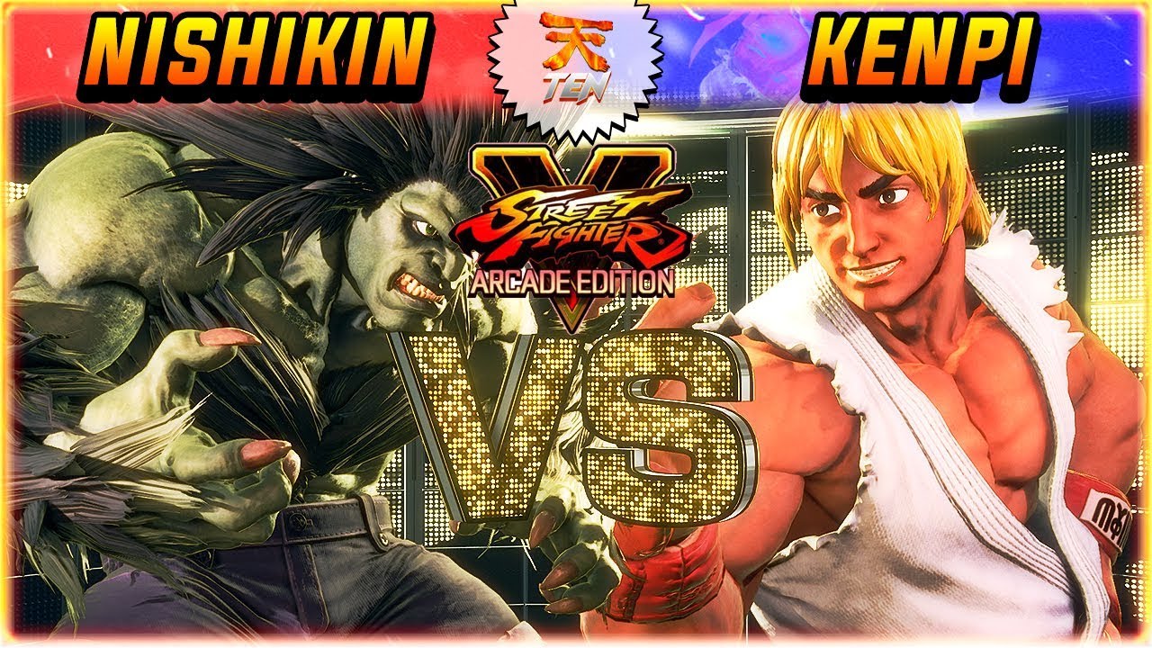 SFV AE NISHIKIN (#1 Online BLANKA) vs KENPI (#1 Online KEN) | Ranked ...