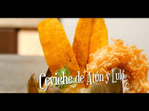 Ceviche de atún y lulo #MercadosyGalerías.