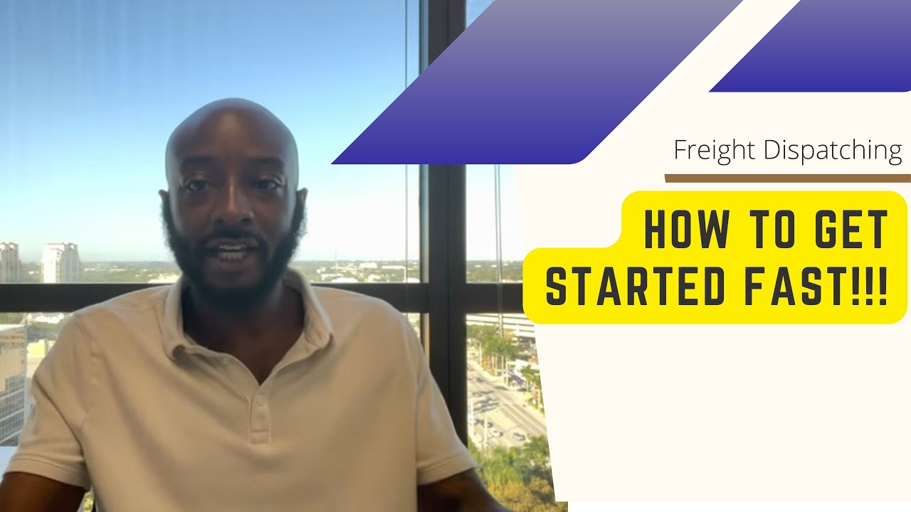 Freight Dispatching: How to get started FAST!!! - YouTube