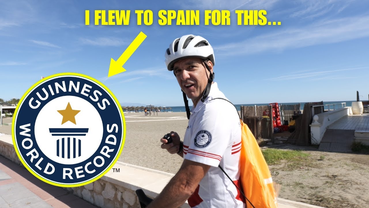 My First EVER Guinness World Record Attempt - YouTube