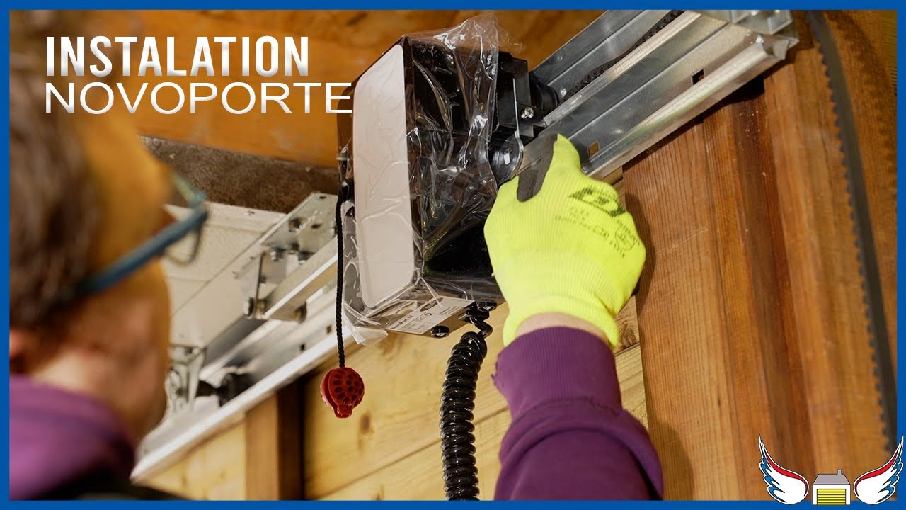 Installation d'une motorisation complète Novoporte - YouTube