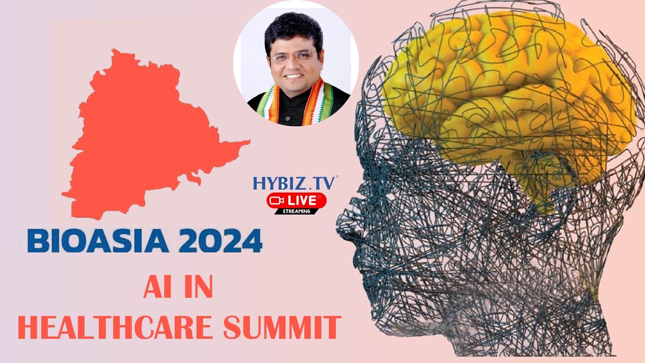 AI in Healthcare Summit ROAD to BIOASIA 2025 | D Sridhar Babu, Minister ...