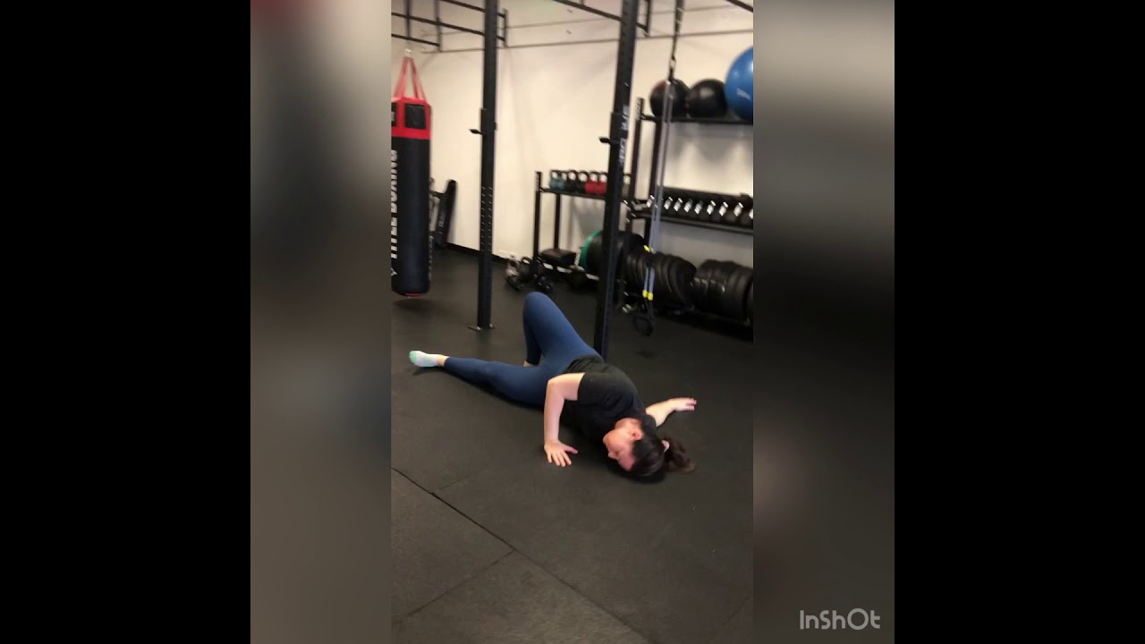 Twisted cross stretch - YouTube