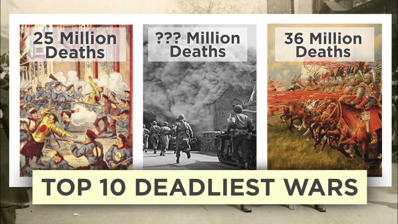 Top 10 Deadliest Wars/Battles In History | Quex Top 10 - YouTube