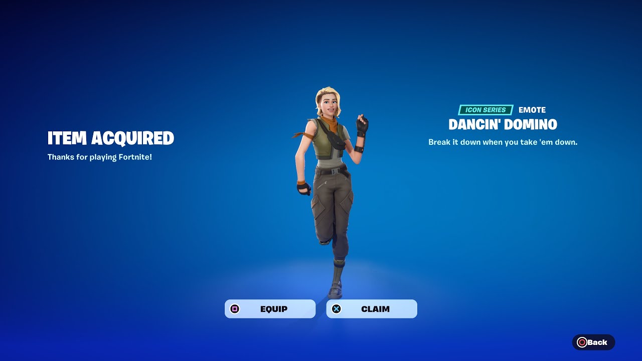 How To Get Dancin Domino Emote For FREE! (Fortnite) - YouTube
