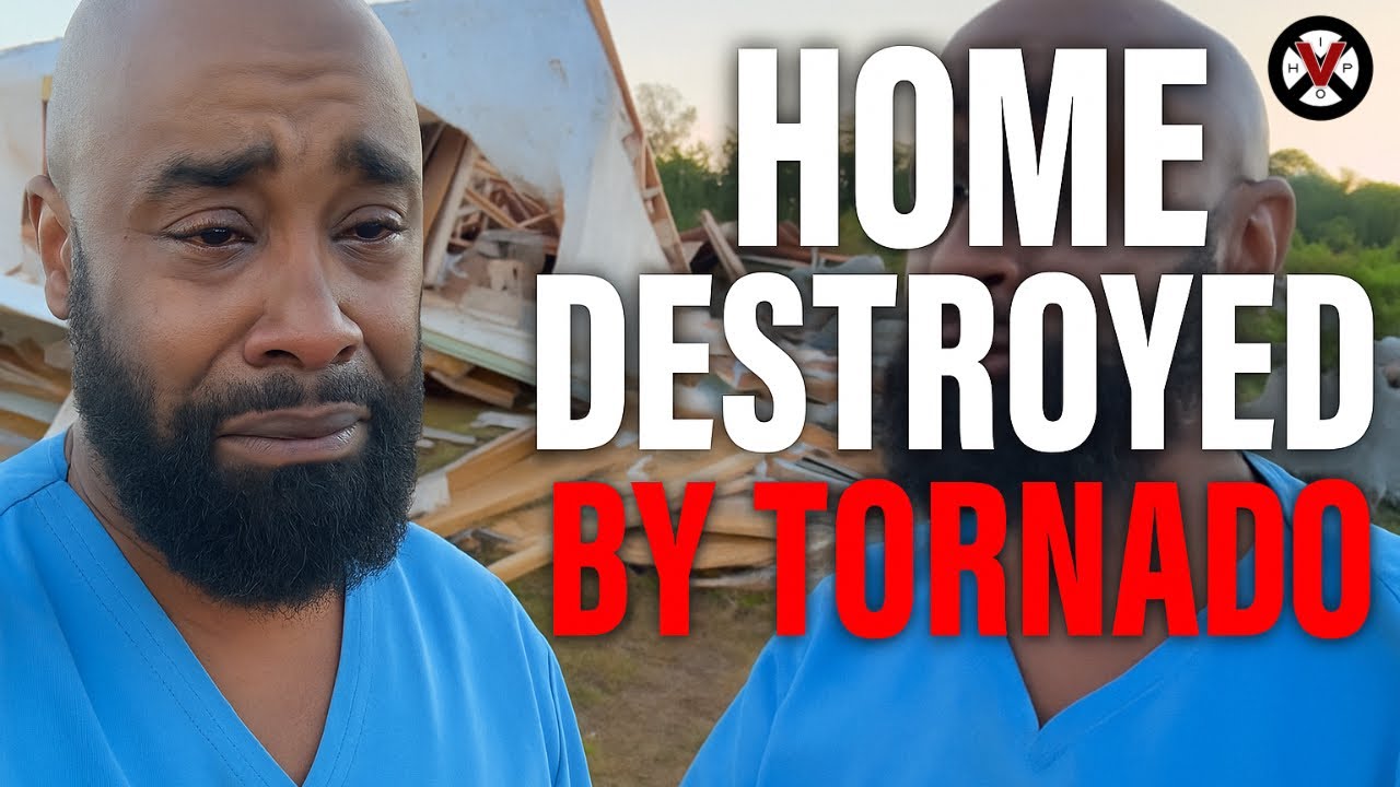 HEARTBREAKING: Actor Tray Chaney In Tears After Tornado Wrecks His Home ...