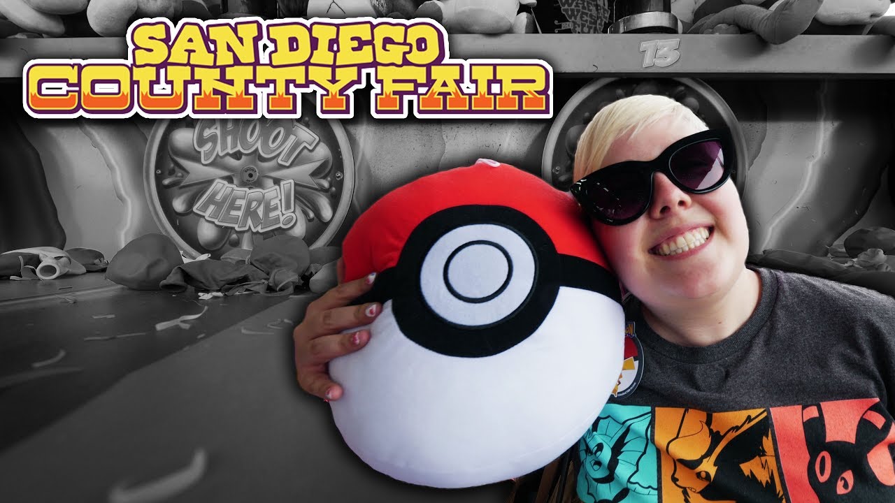Pokemon carnival game wins and mystery bags at the San Diego County ...
