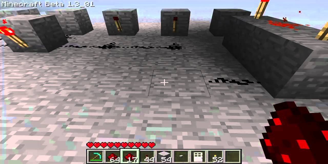 Minecraft Tutorial: 5 Lever Combination Lock - YouTube