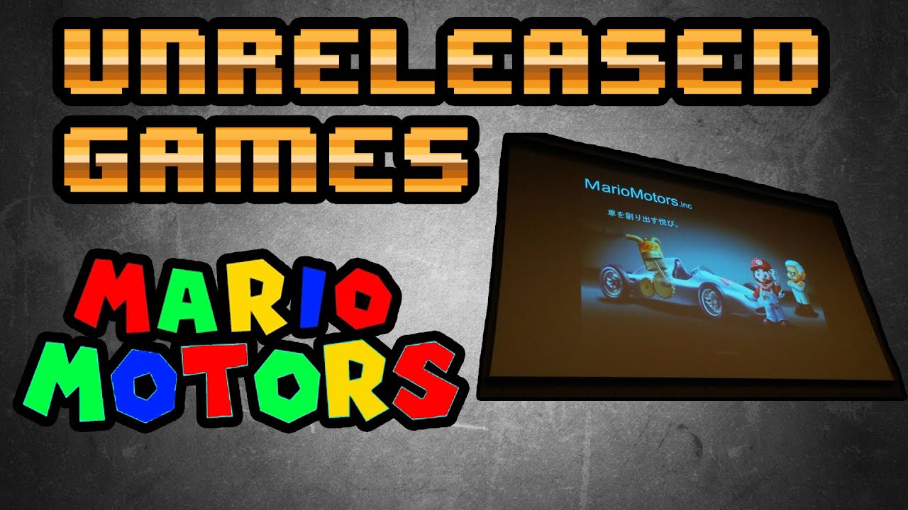 Mario Motors | Unreleased Games - YouTube