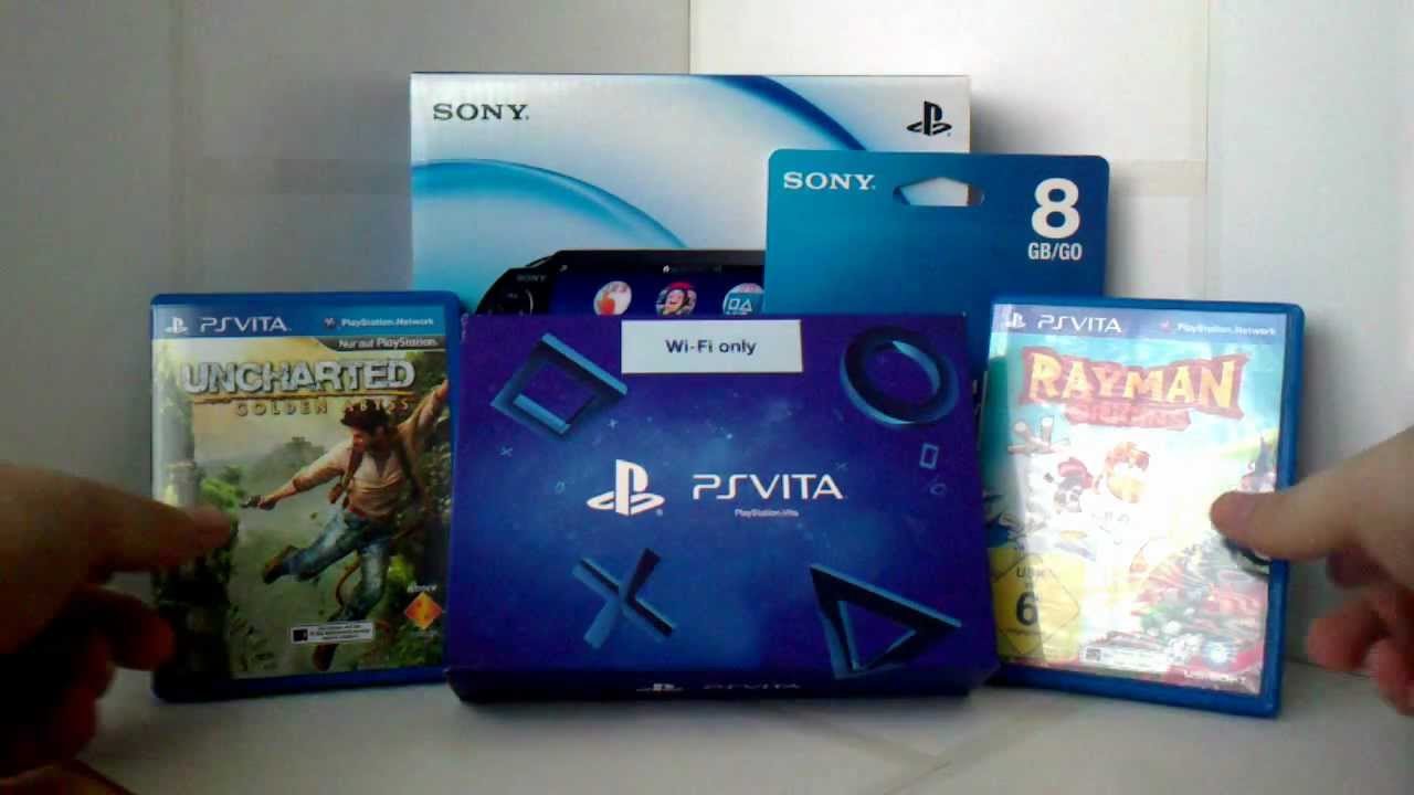 Unboxing Ps Vita Amazon Bundle Plus Uncharted Youtube