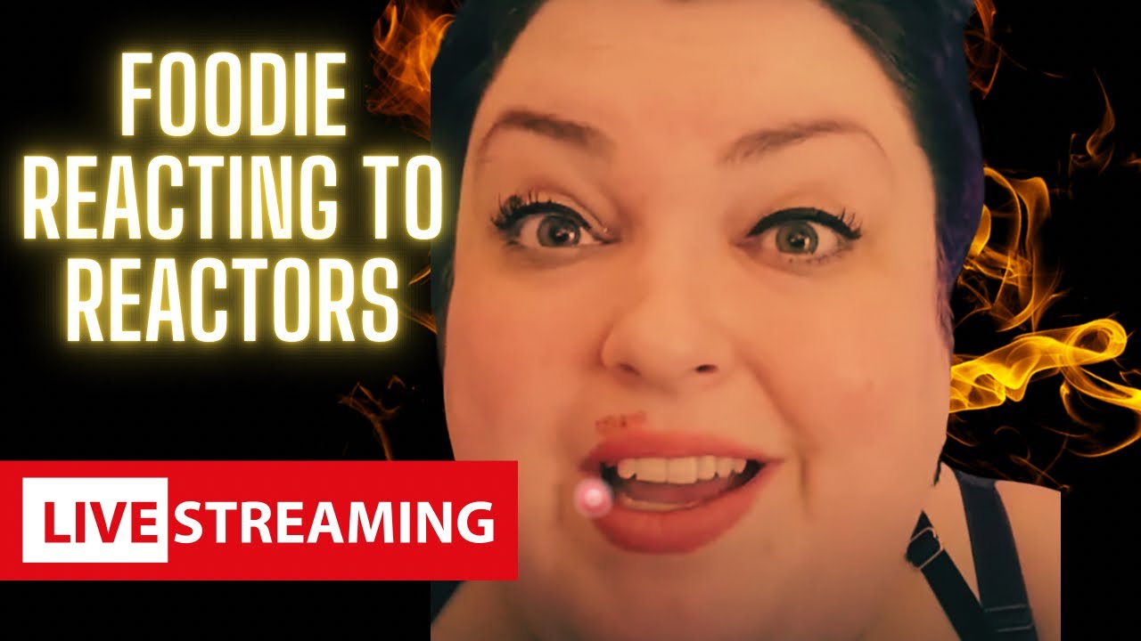 Foodie Beauty is LIVE and reacting to the reactors😜 - YouTube