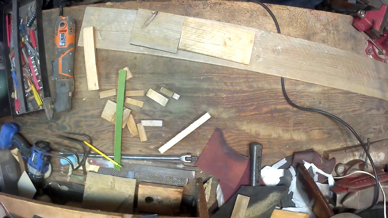 Building a gun rack for my Ruger 22.LR American Rimfire rifle - YouTube