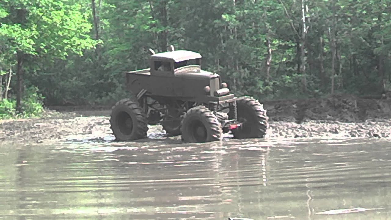 30's ford rat rod 5 ton Mud truck Friday 4x4 2013 - YouTube