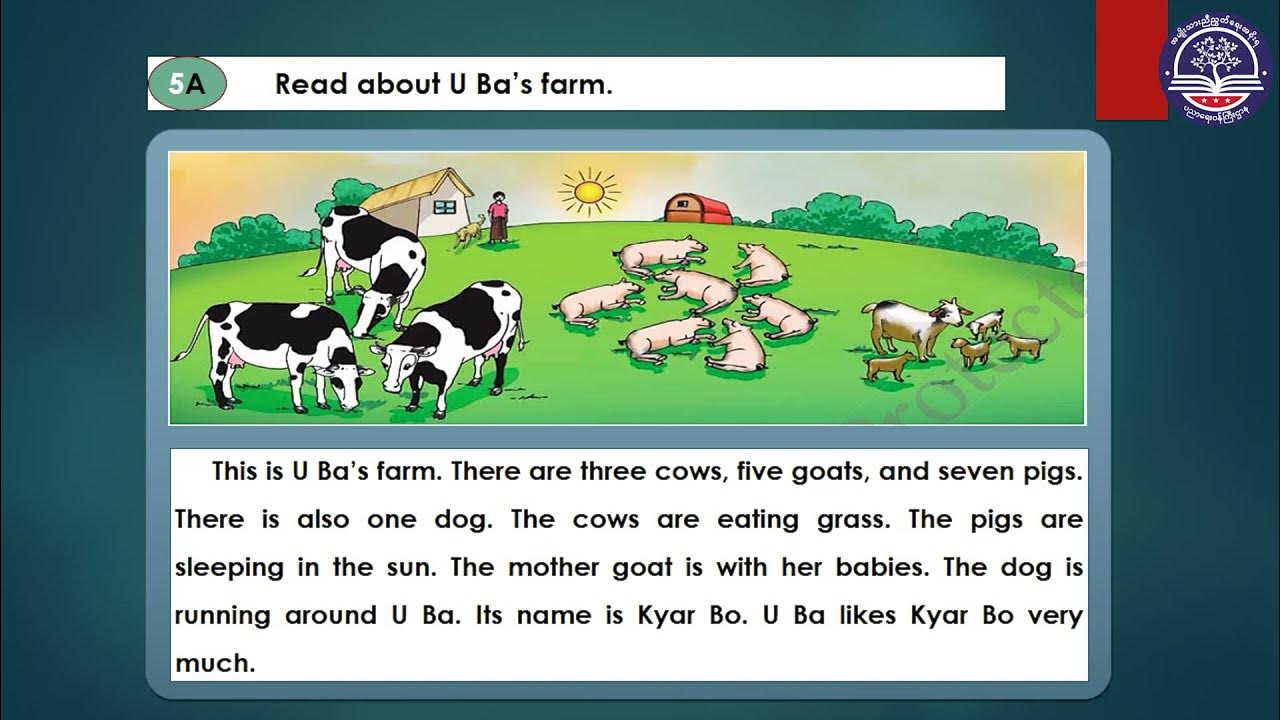 Grade 4 English, Unit 2 Animals, Lesson 1 (There is/ are...), Page (12 ...