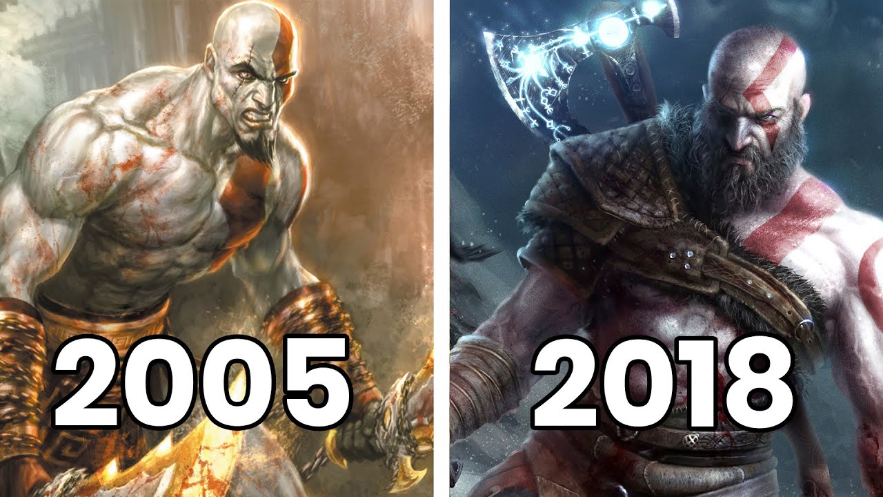 Evolution of God of War Games 2005-2018 - YouTube