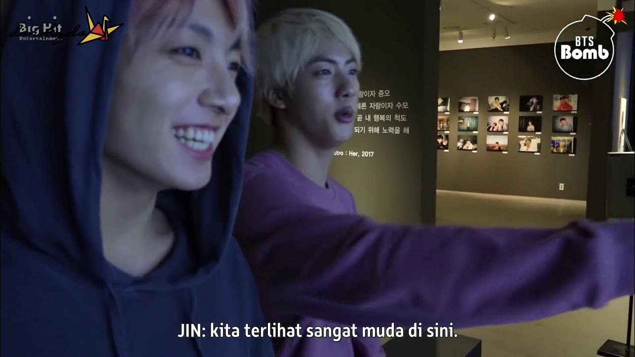 [INDO SUB] 190205 [BANGTAN BOMB] Enjoy the BTS EXHIBITION '24/7=Serendipity' - YouTube