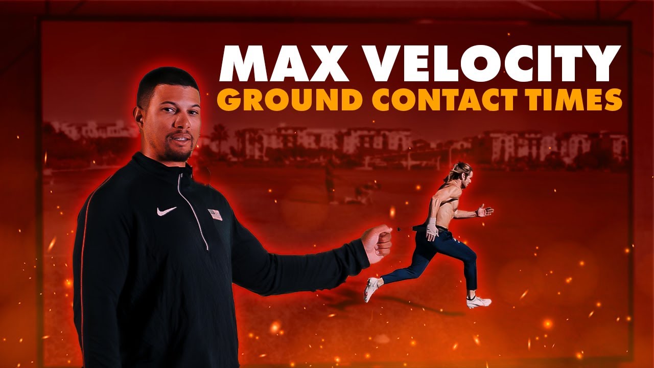 Ground Contact Time: Max Velocity Steps - YouTube