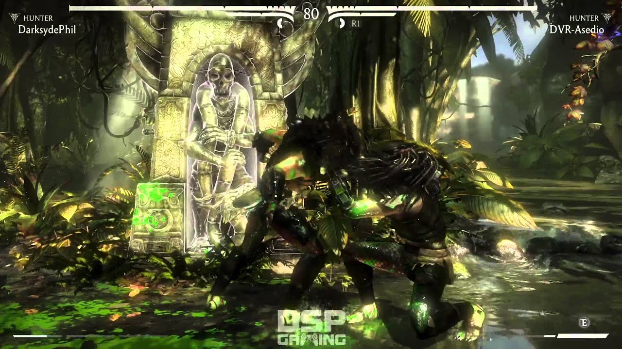 MKX Predator Launch MP gameplay pt15 - CLOSE Match vs. 1300-Win Player ...