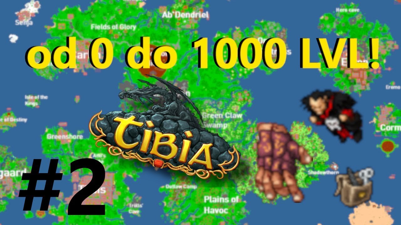 2# Tibia - 50lvl - 100lvl (1000 lvl challenge) #TIBIA #SECURA - YouTube