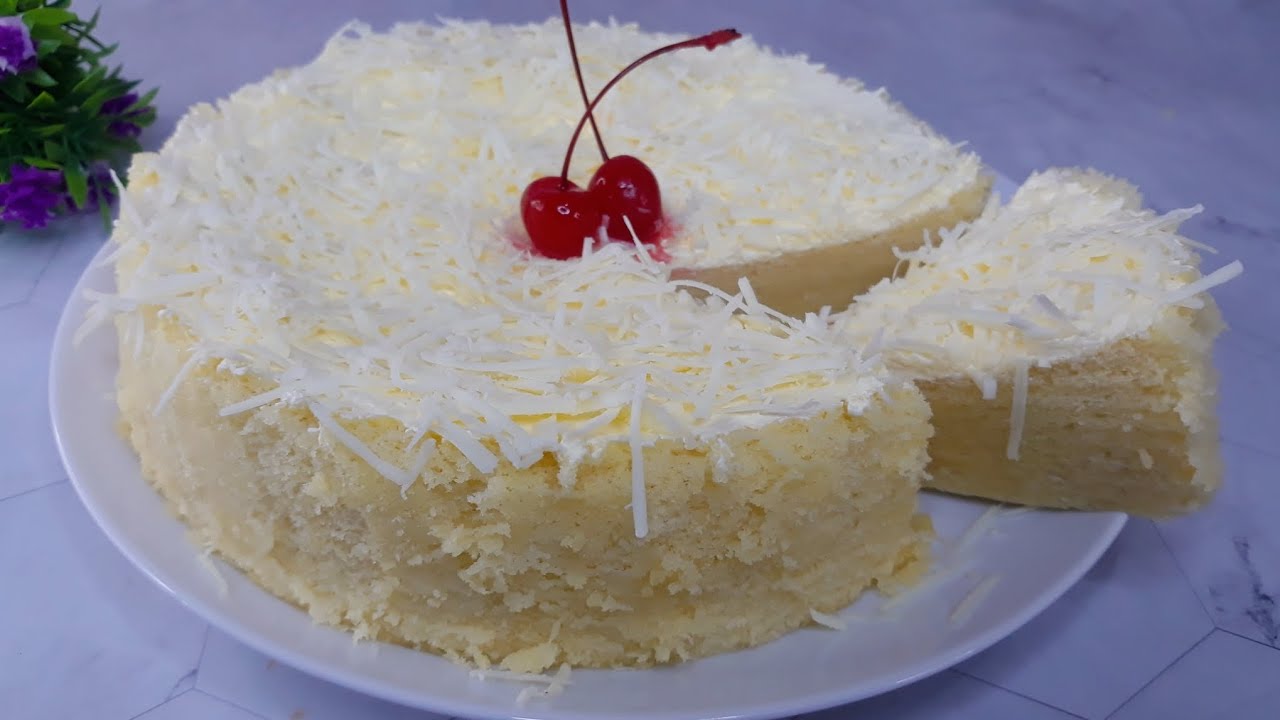 RESEP BOLU KEJU KUKUS || STEAMED CHEESECAKE RESIPE - YouTube