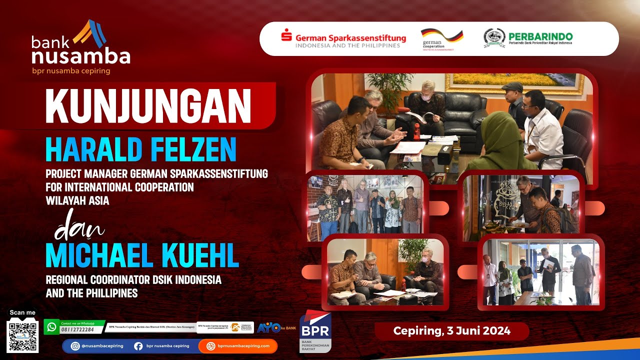 Kunjungan Project Manager Asia & Regional Coordinator DSIK German ...