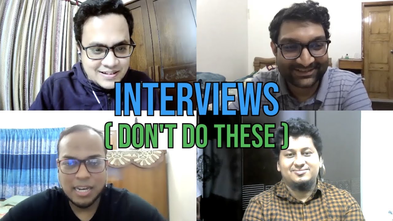 8 Things You Must Not Do In Software Engineering Interviews Hacking Software Engineer