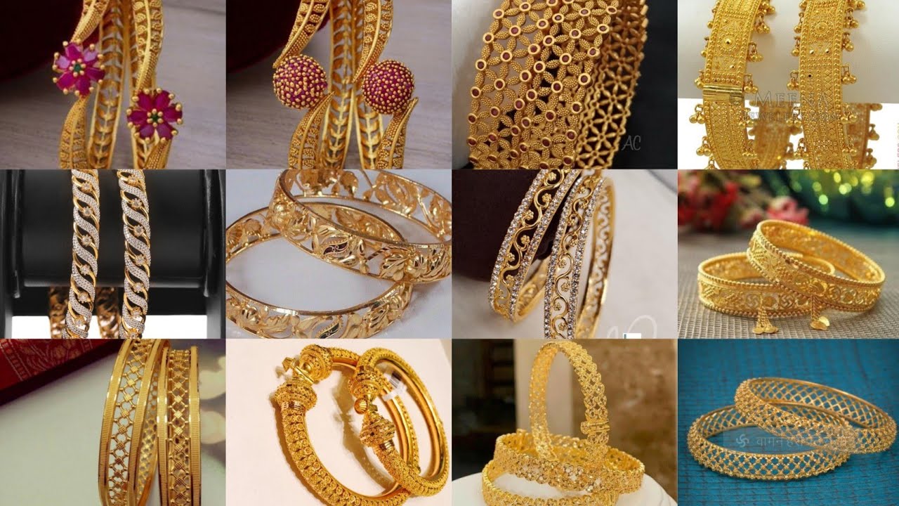 Latest Gold Bangles designs //sonar bangles design 2023//#gold_bala ...