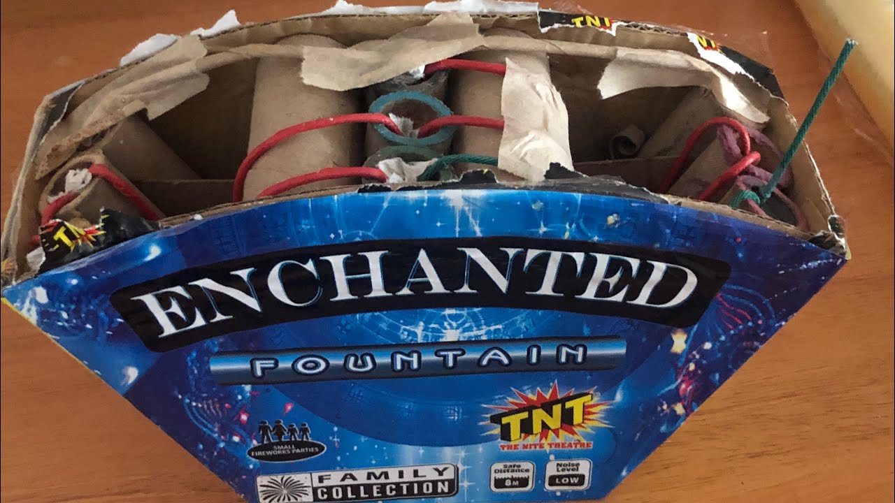 TNT Fireworks Enchanted Fountain - YouTube
