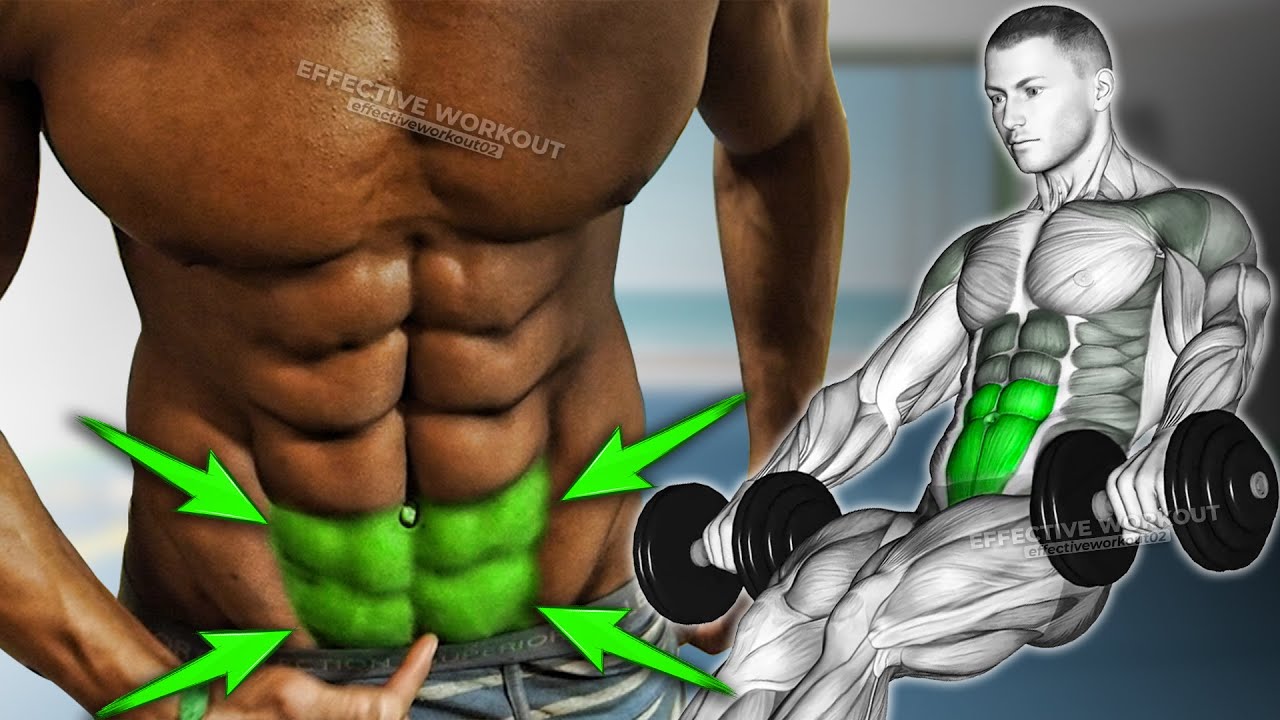 Build Lower Abs using Dumbbell Only (6 Effective Exercises) - YouTube
