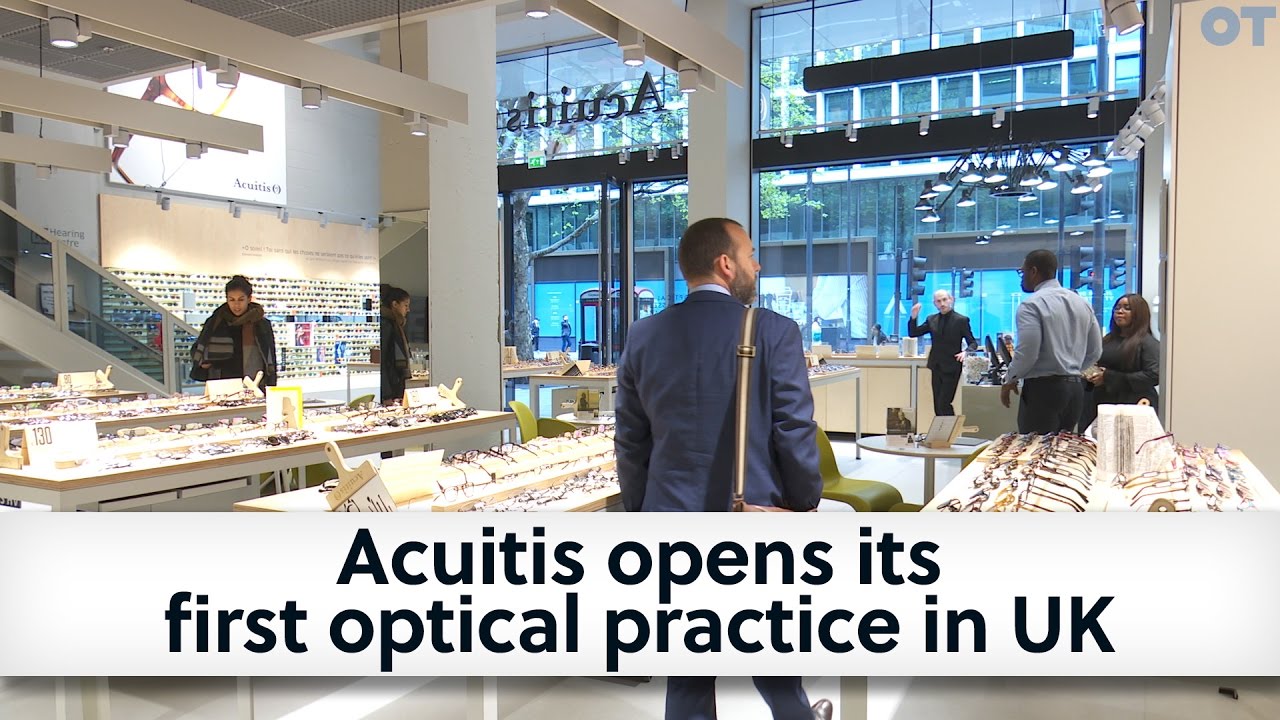 Acuitis opens its first optical practice in the UK - YouTube