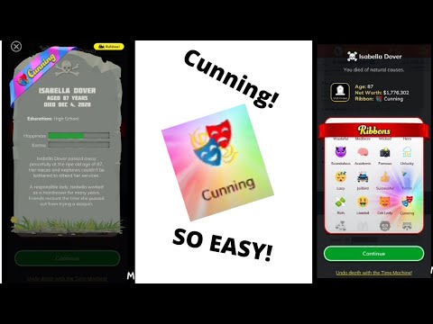 HOW TO GET THE CUNNING RIBBON IN BITLIFE! #BitLife #Cunning #Cinnamon