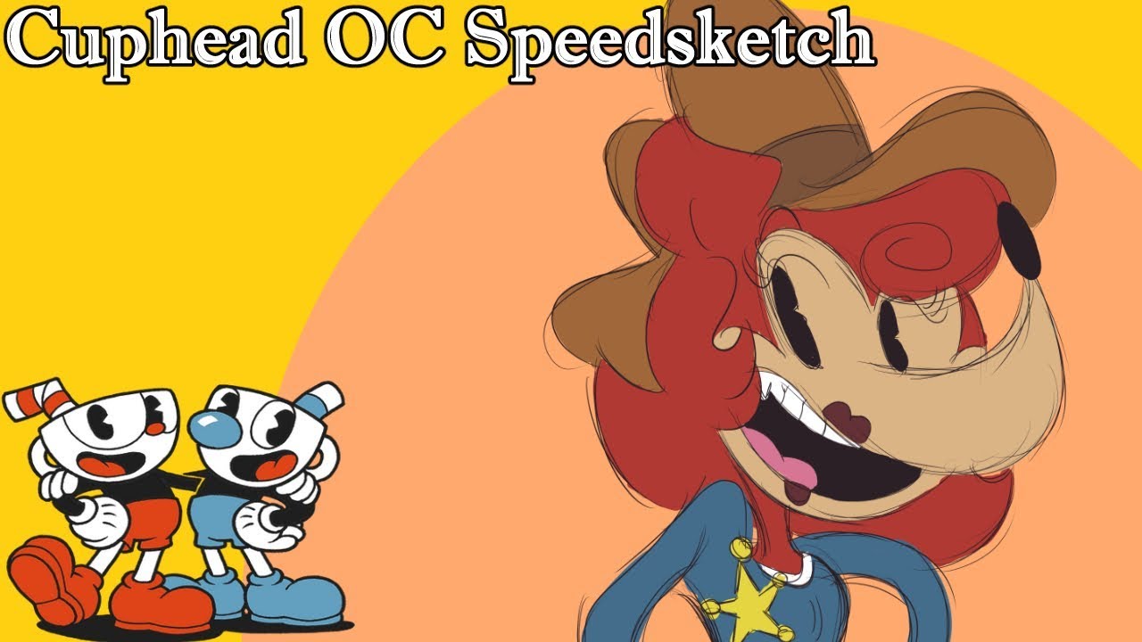 Cuphead Fan Boss OC Speedpaint: Fran McFox - YouTube