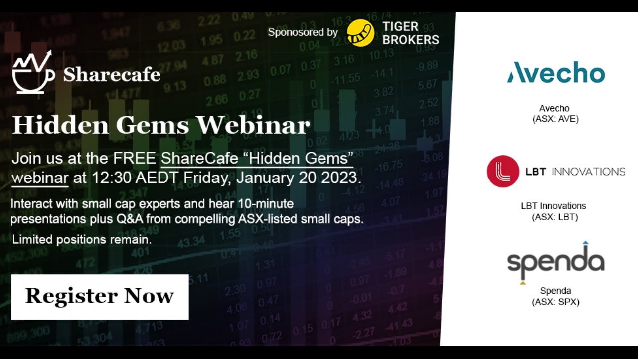 Share Cafe Webinar - Micro/Small Cap "Hidden Gems" Webinar - YouTube