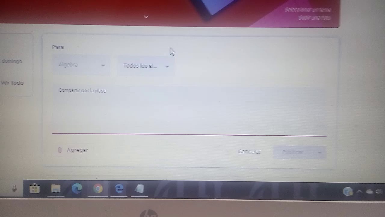 Creación de foro en Classroom - YouTube