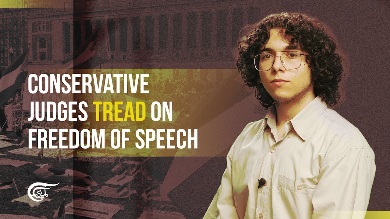 Conservative judges tread on freedom of speech - YouTube