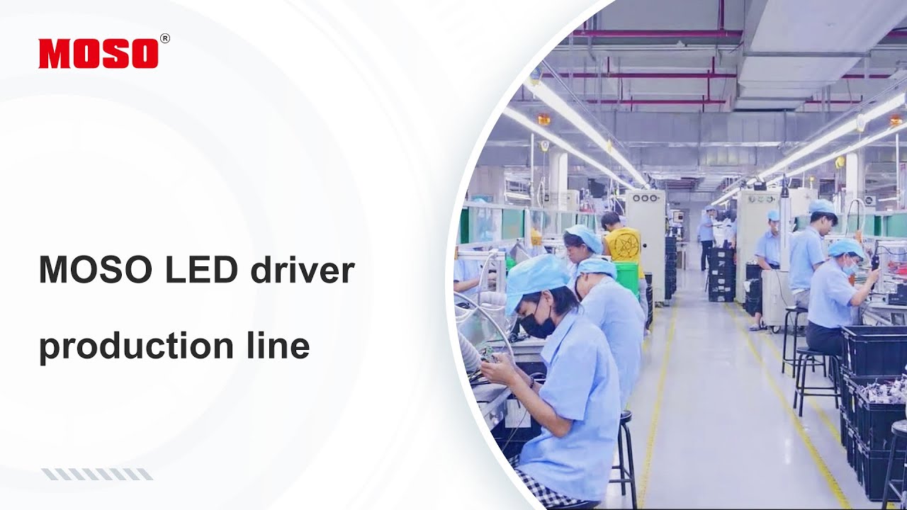 MOSO Power LED Driver Production Line - YouTube