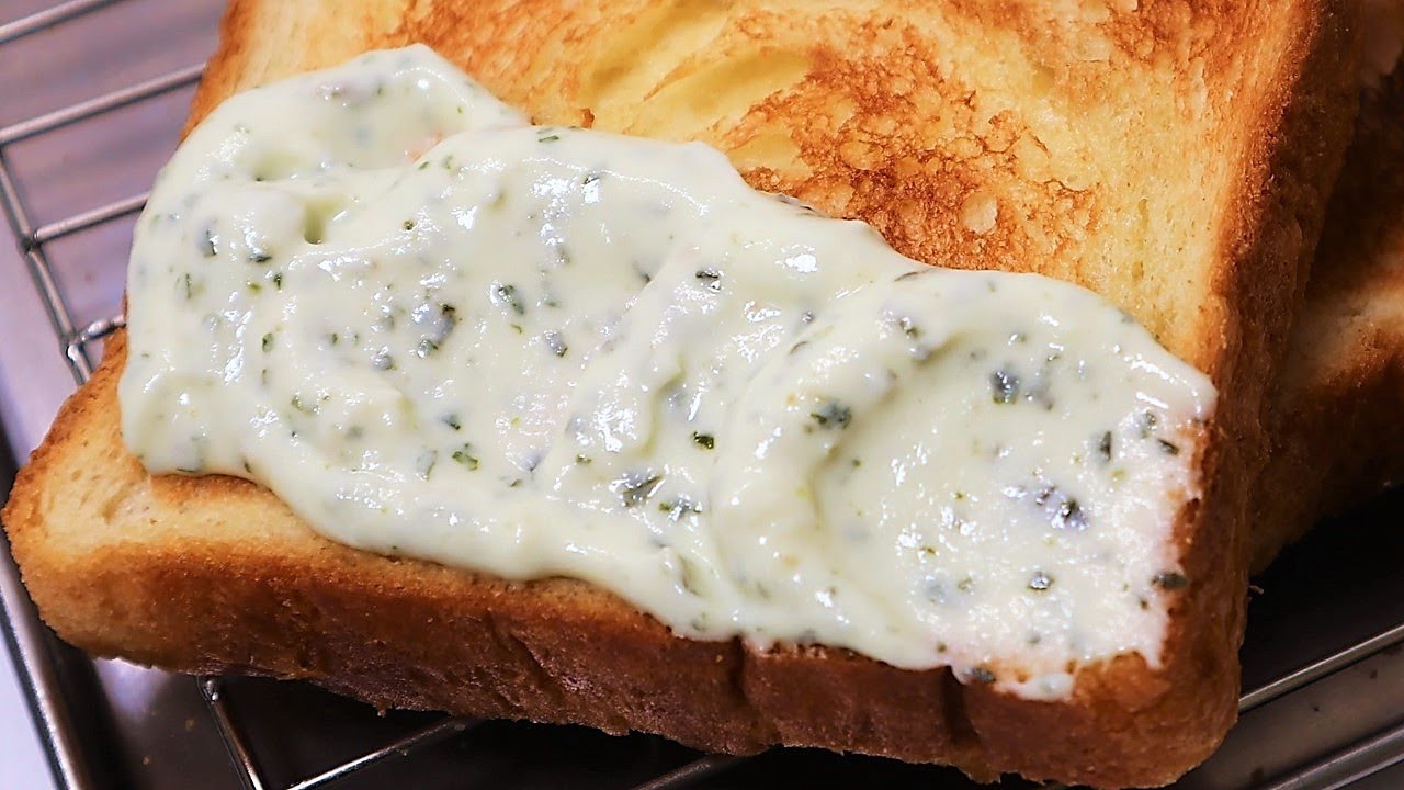 바질 크림치즈 만들기 / 바질 스프레드 Basil Cream Cheese Recipe / Basil Spread - YouTube