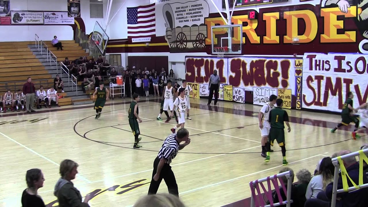 Simi Valley HS Freshman Basketball Team vs Royal HS 01/23/2015 - YouTube
